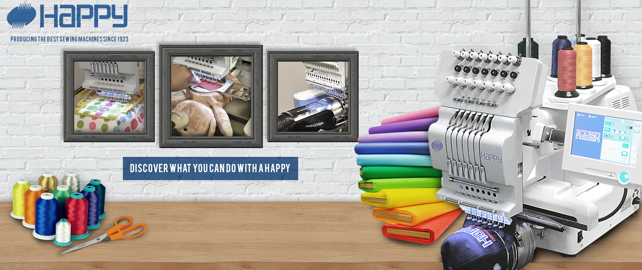 Home | Happy Multi-needle Embroidery Machines