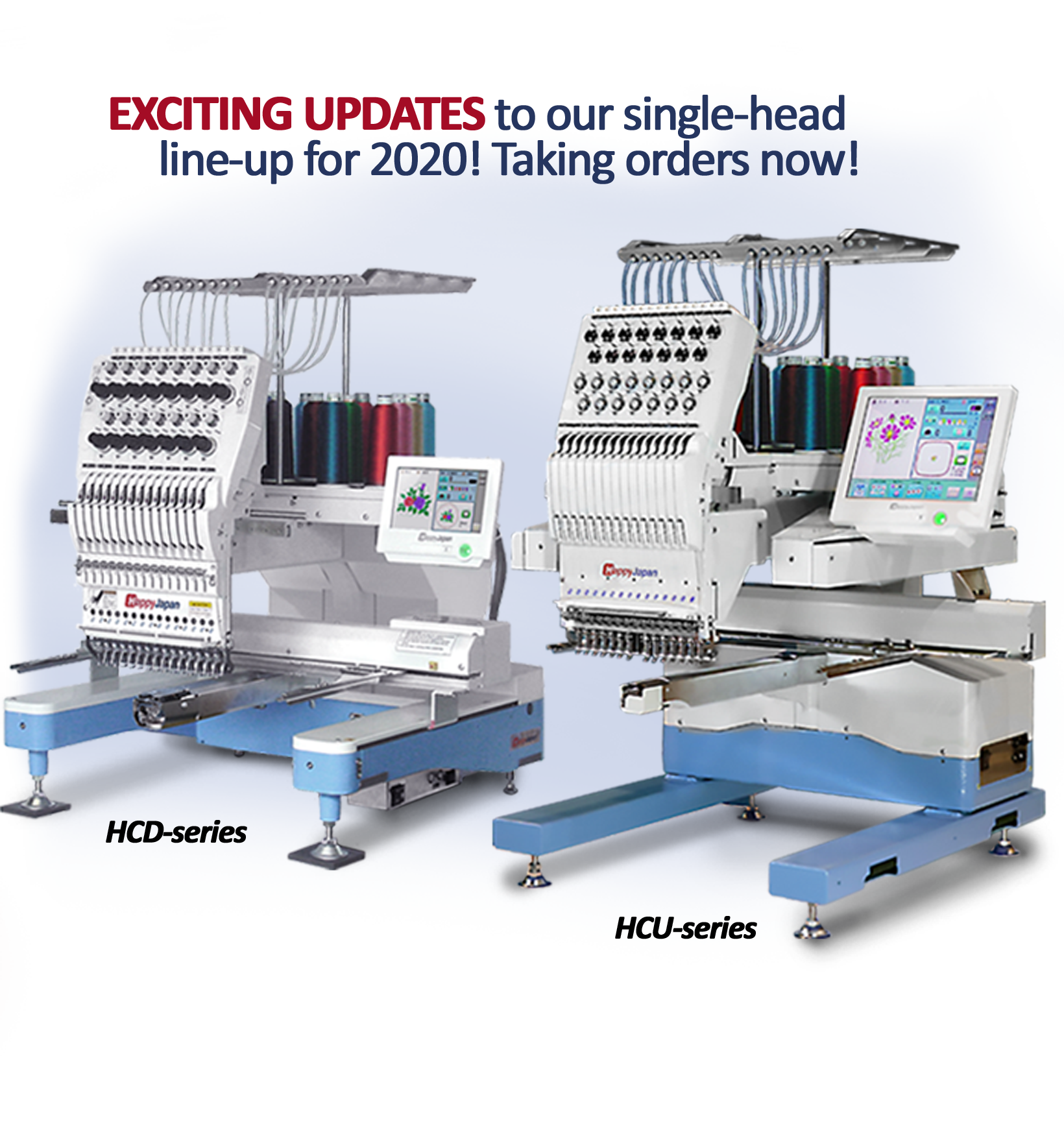 TEXMAC Direct Homepage | HAPPY Multi-needle embroidery machines