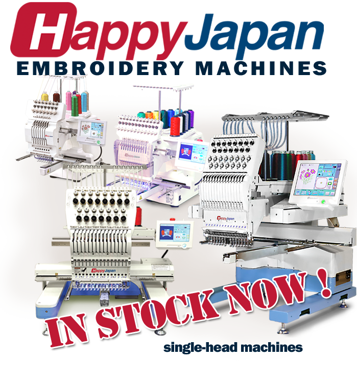 TEXMAC Direct Homepage | HAPPY Multi-needle embroidery machines