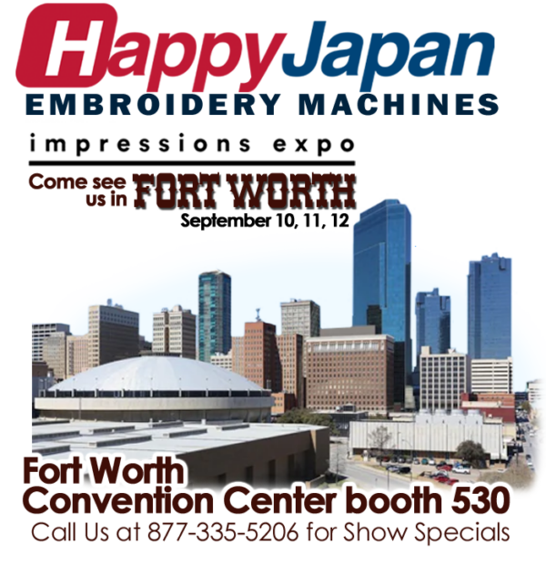 TEXMAC Direct Homepage | HAPPY Multi-needle embroidery machines