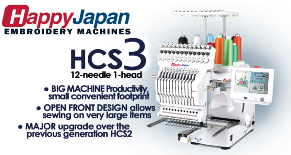 TEXMAC Direct Homepage | HAPPY Multi-needle embroidery machines