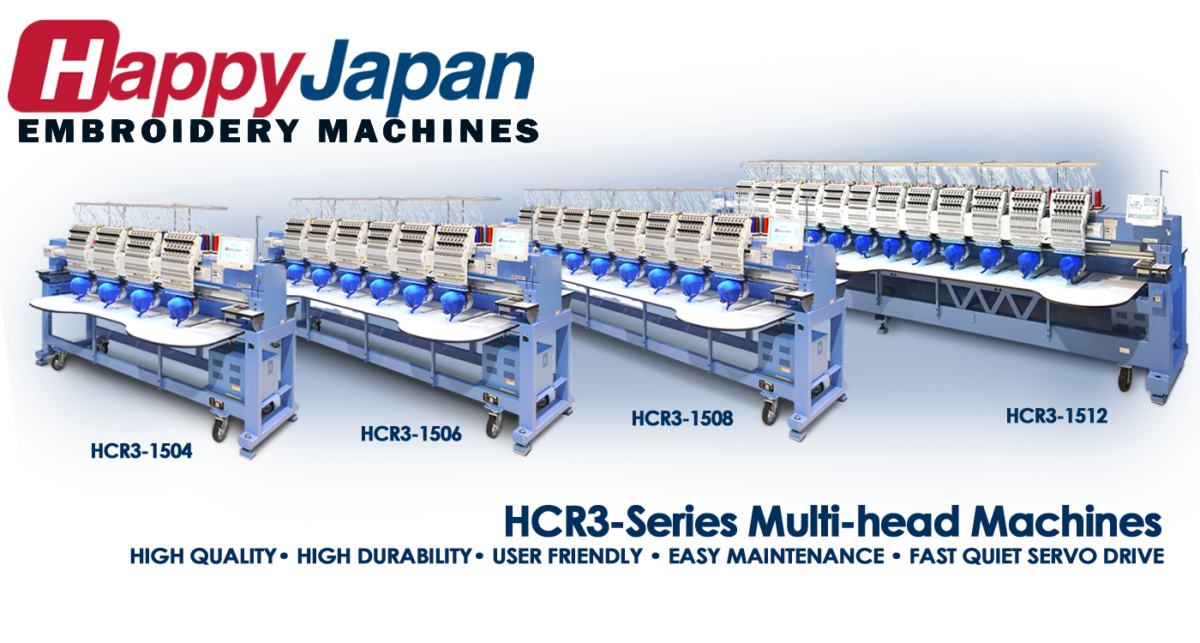 Homepage for TEXMAC | Embroidery Machines from HappyJapan