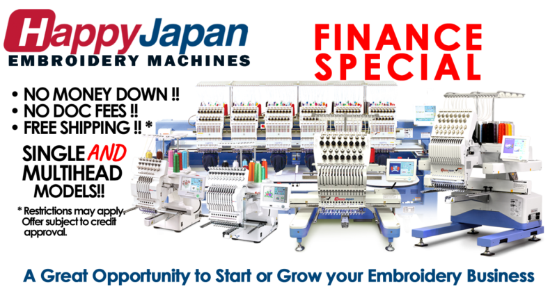Homepage for TEXMAC | Embroidery Machines from HappyJapan